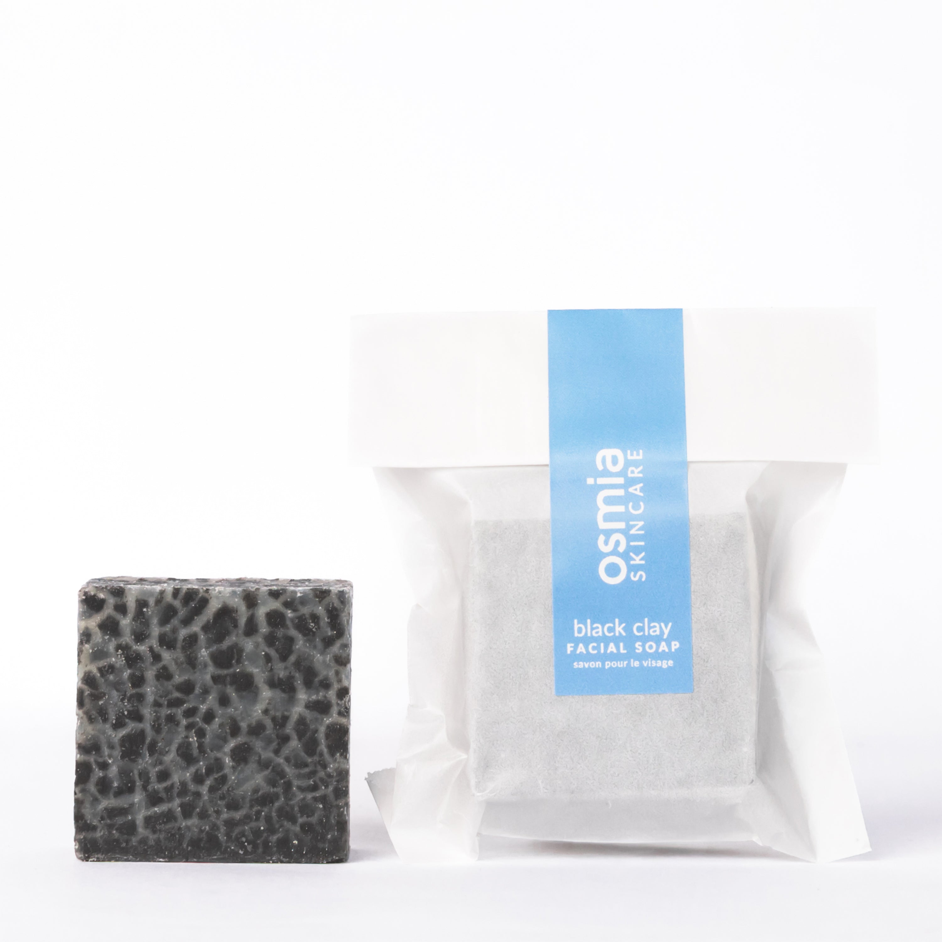 Funky Black Clay Facial Soap by Osmia